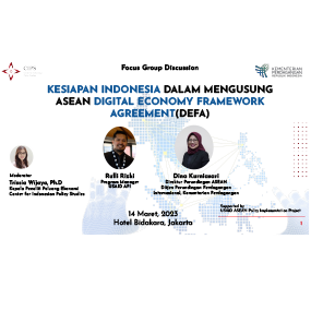 FGD: Indonesia's Readiness in Upholding the ASEAN Digital Economy ...